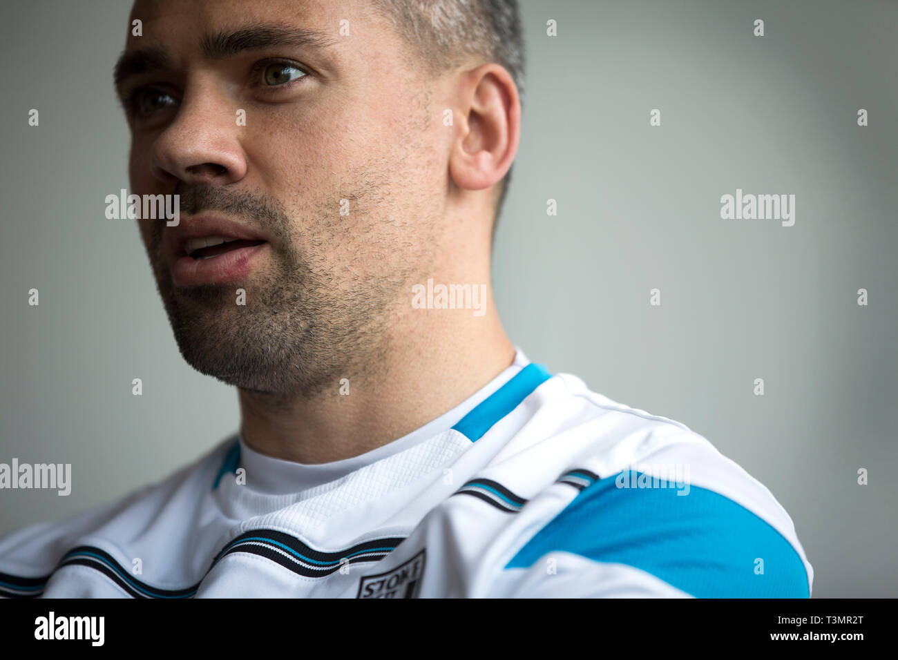 Stoke City footballer Jon Walters, pictured at the club's training ...