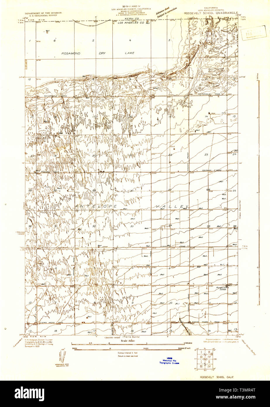 1930 map of california hi-res stock photography and images - Alamy