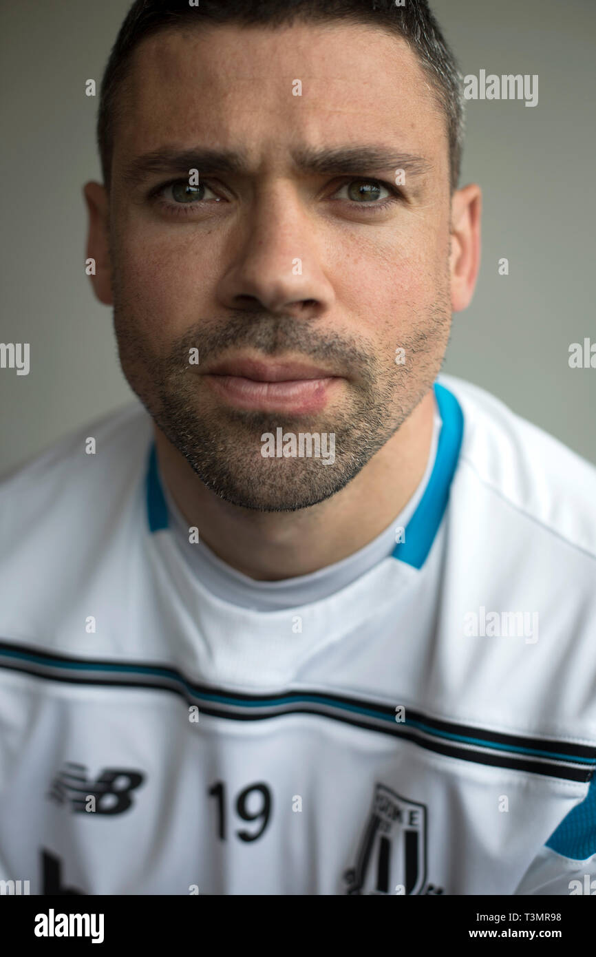 Stoke City footballer Jon Walters, pictured at the club's training ...