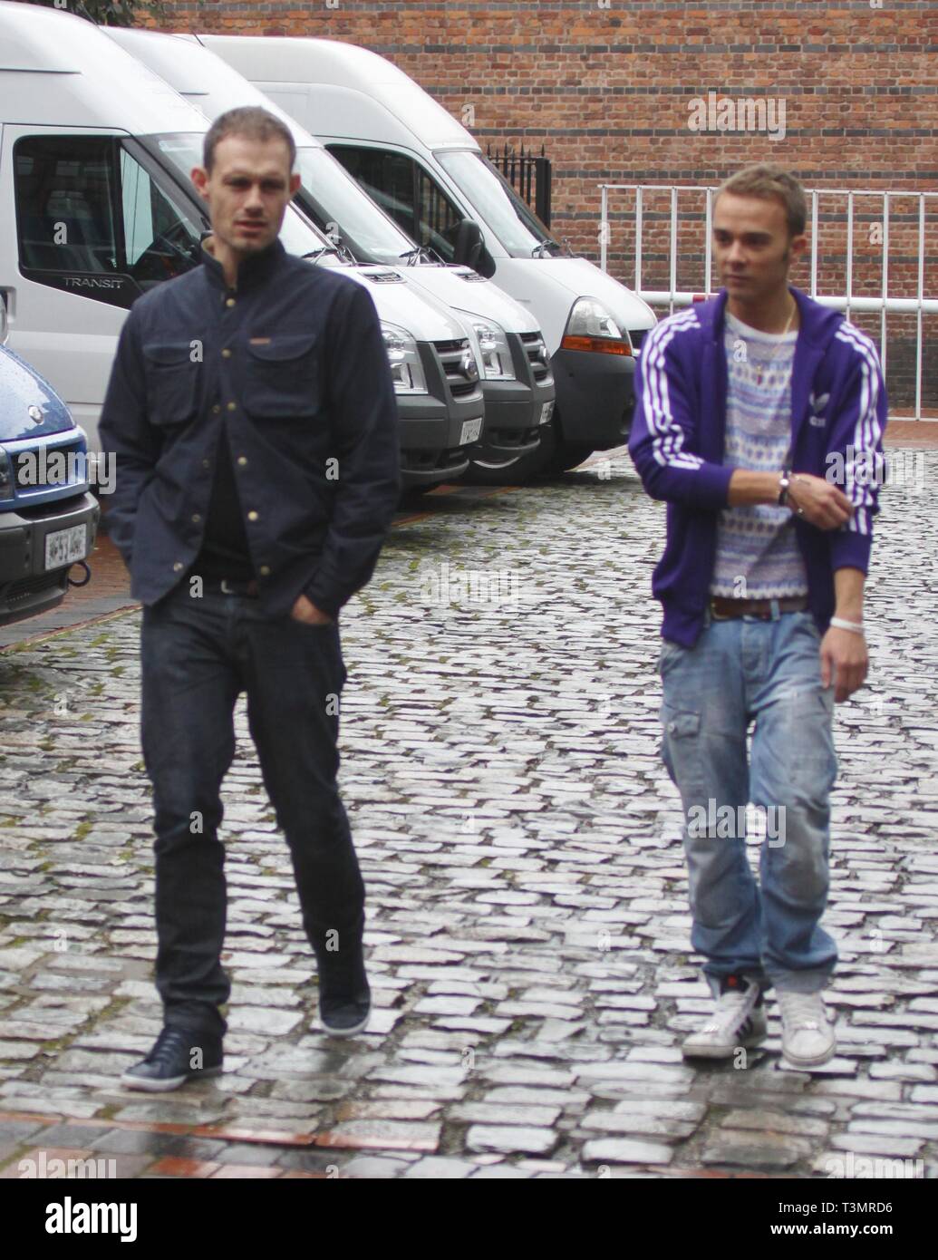 Coronation street actors out and about in Manchester,uk credit Ian ...