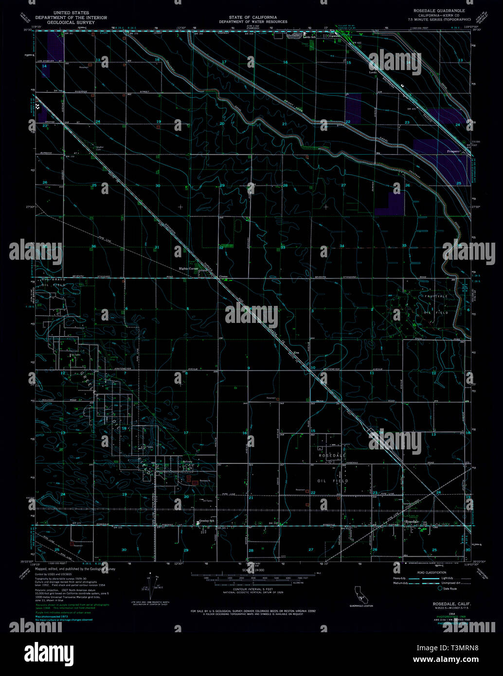 Rosedale map hi-res stock photography and images - Alamy