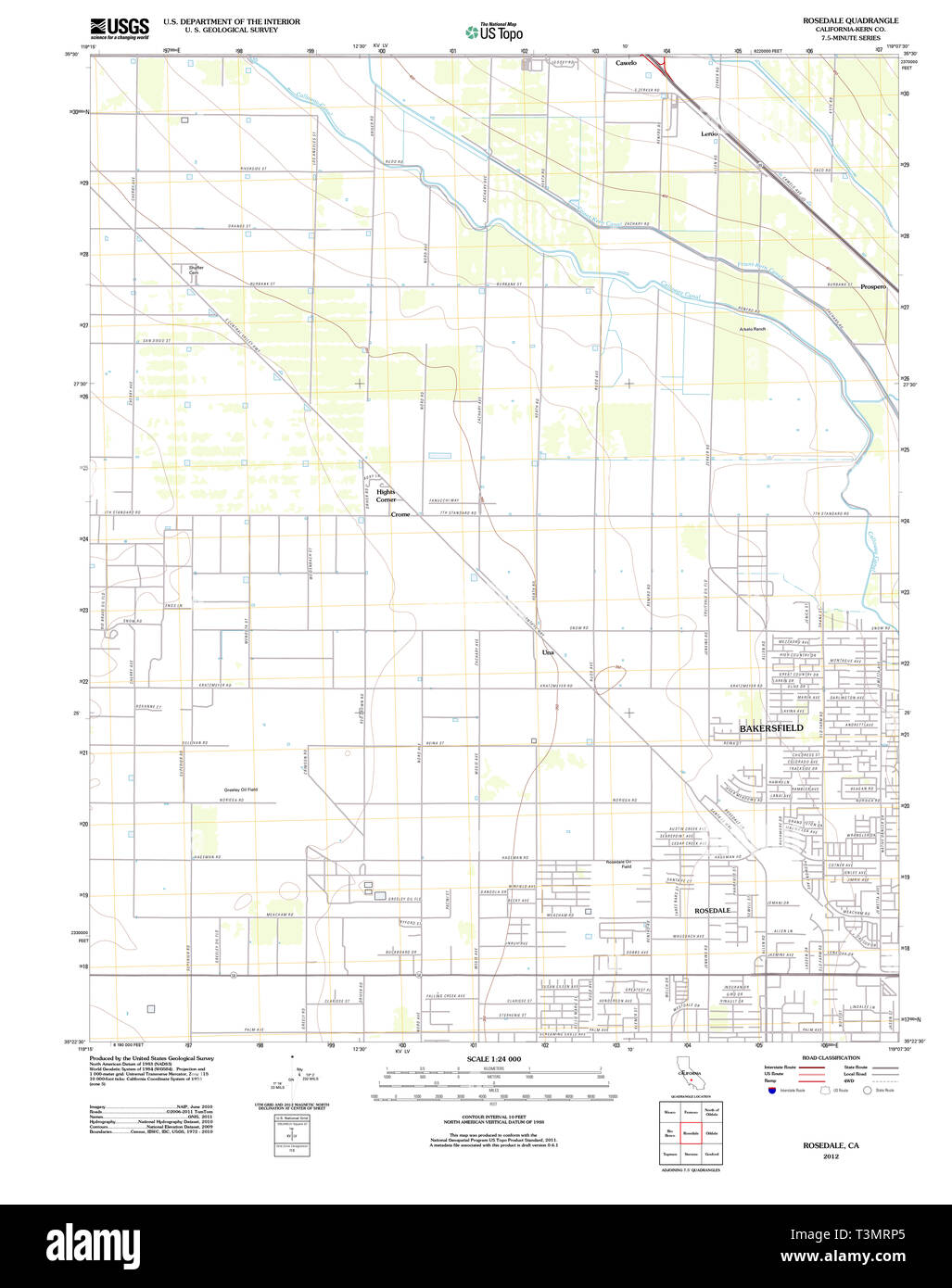 Rosedale map hi-res stock photography and images - Alamy