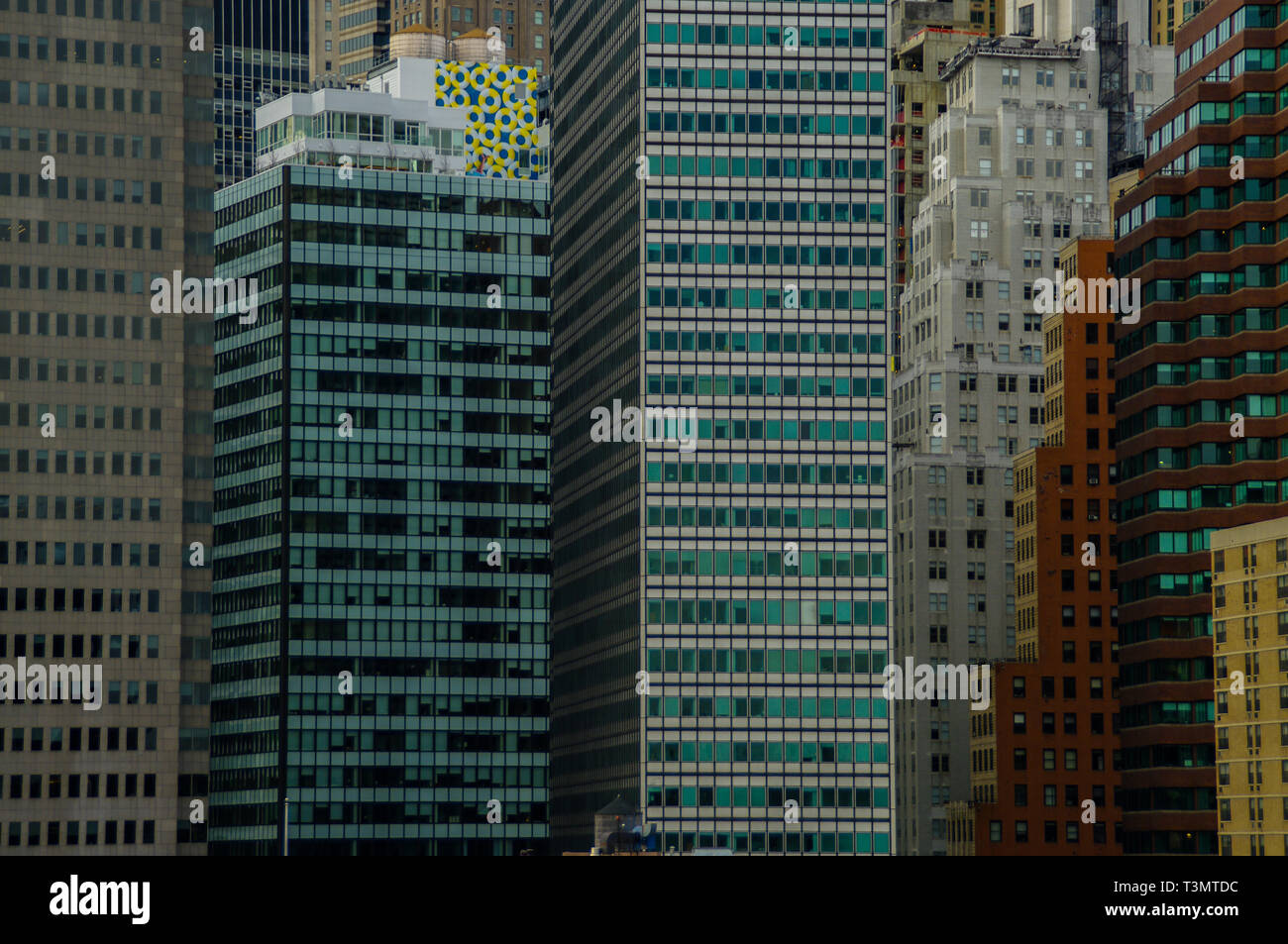 Buildings of New York and their details Stock Photo - Alamy