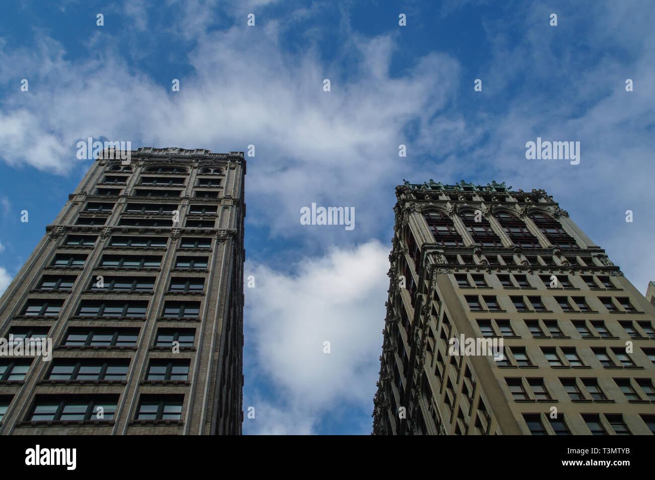 Buildings of New York and their details Stock Photo - Alamy