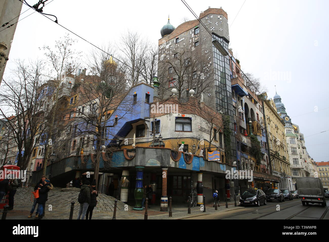 The Hundertwasser House in Vienna is one of Austria's architectural ...