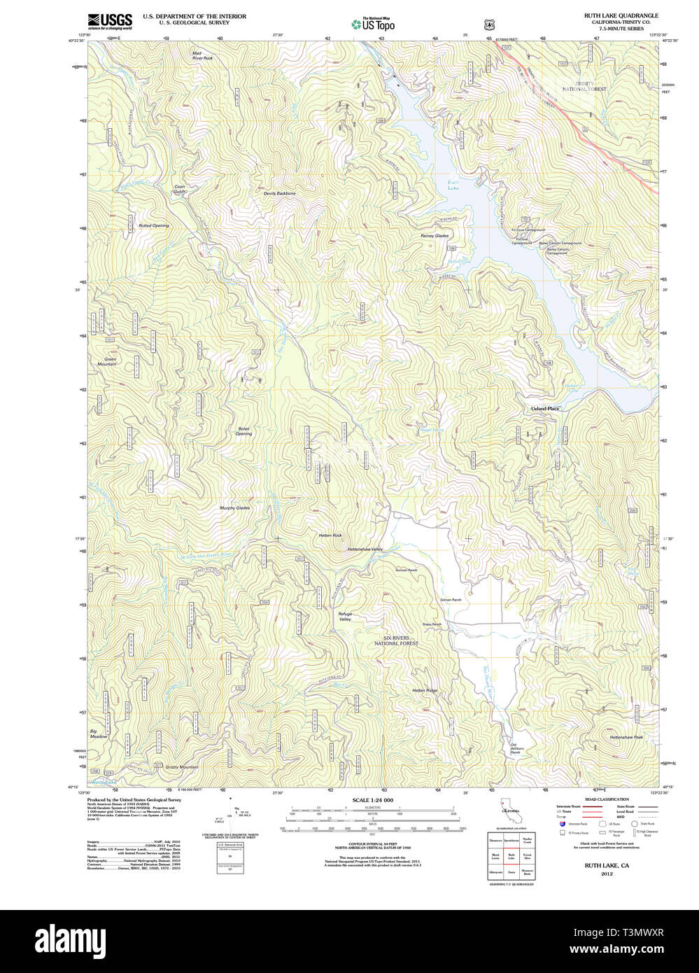 Ruth lake hi-res stock photography and images - Alamy