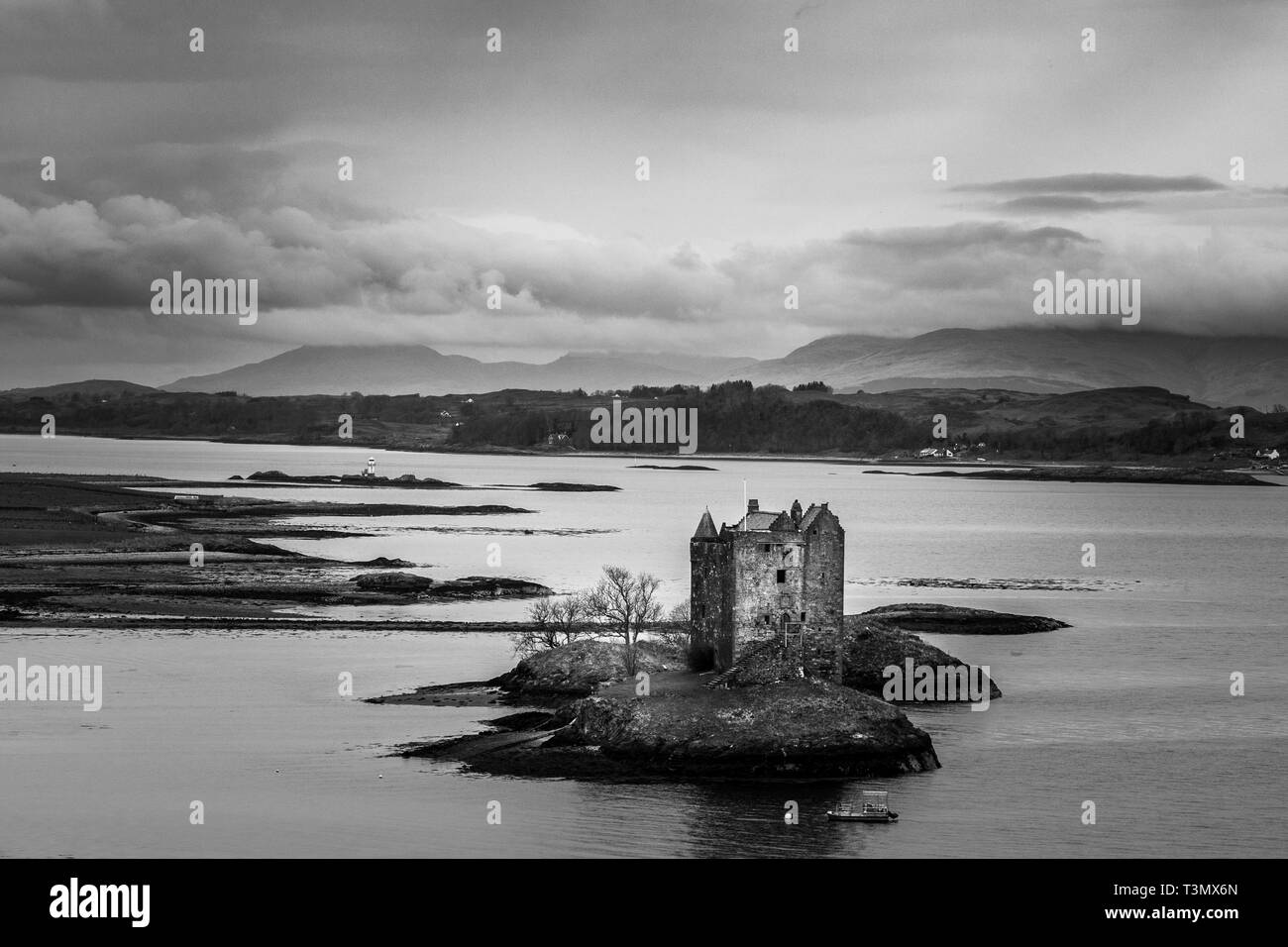 Castle Stalker Scotland Stock Photo - Alamy