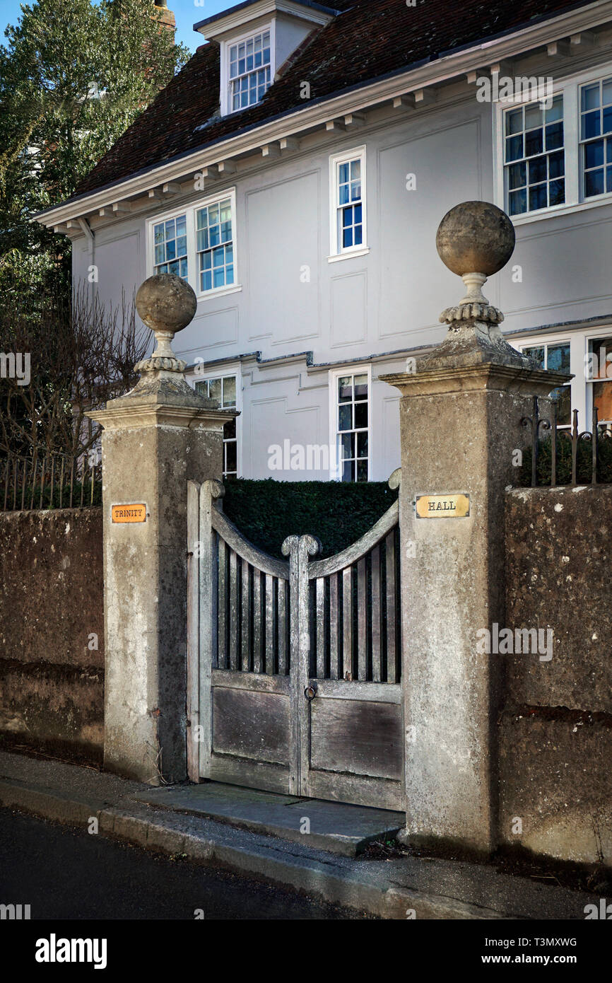 Large wooden gates hi-res stock photography and images - Alamy