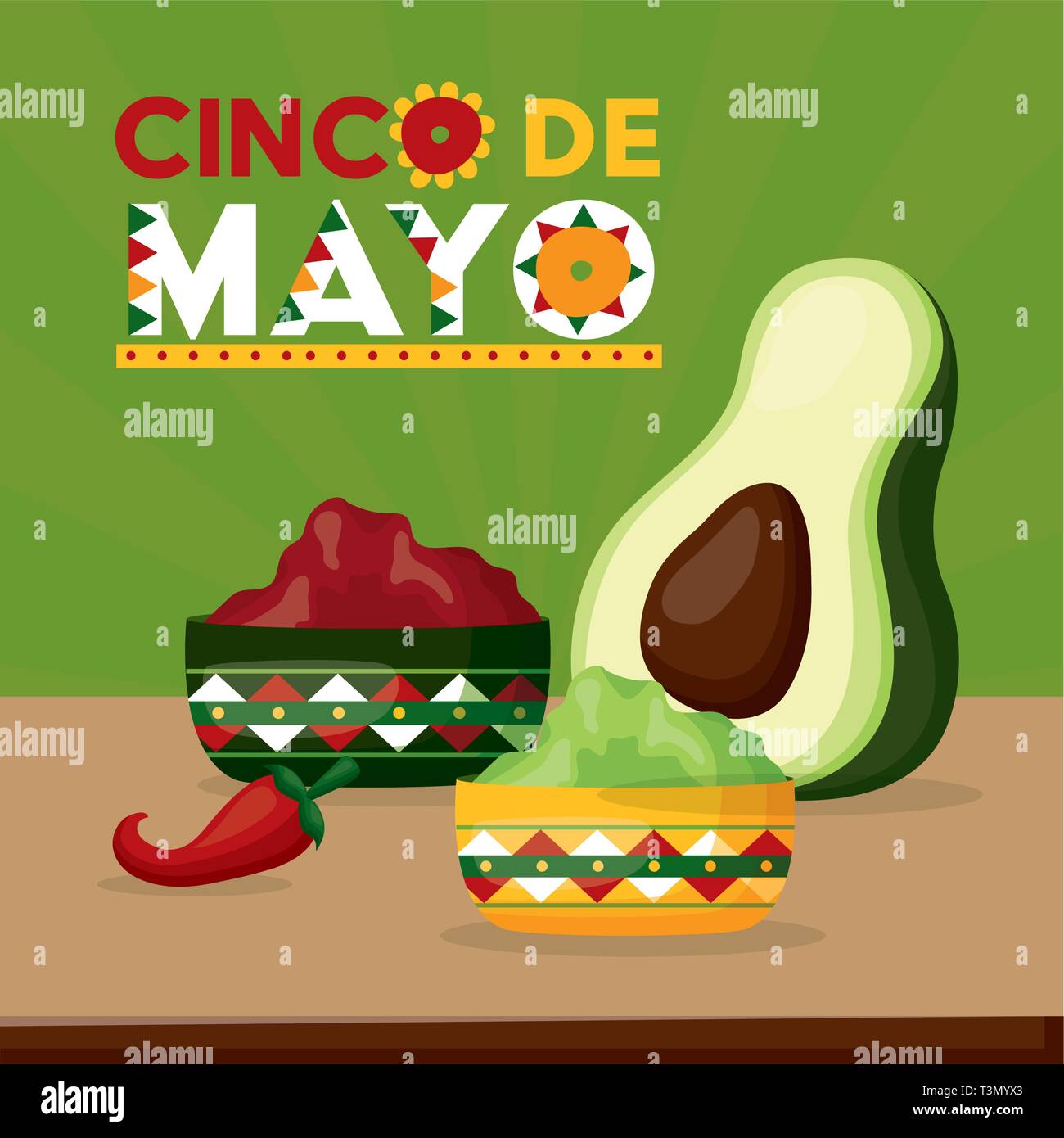 mexico cinco de mayo Stock Vector Image & Art - Alamy