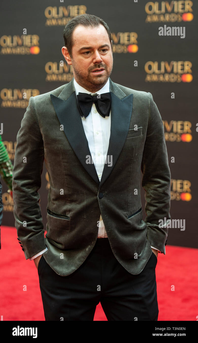 London, UK. Danny Dyer at The Olivier Awards 2019 with Mastercard at ...