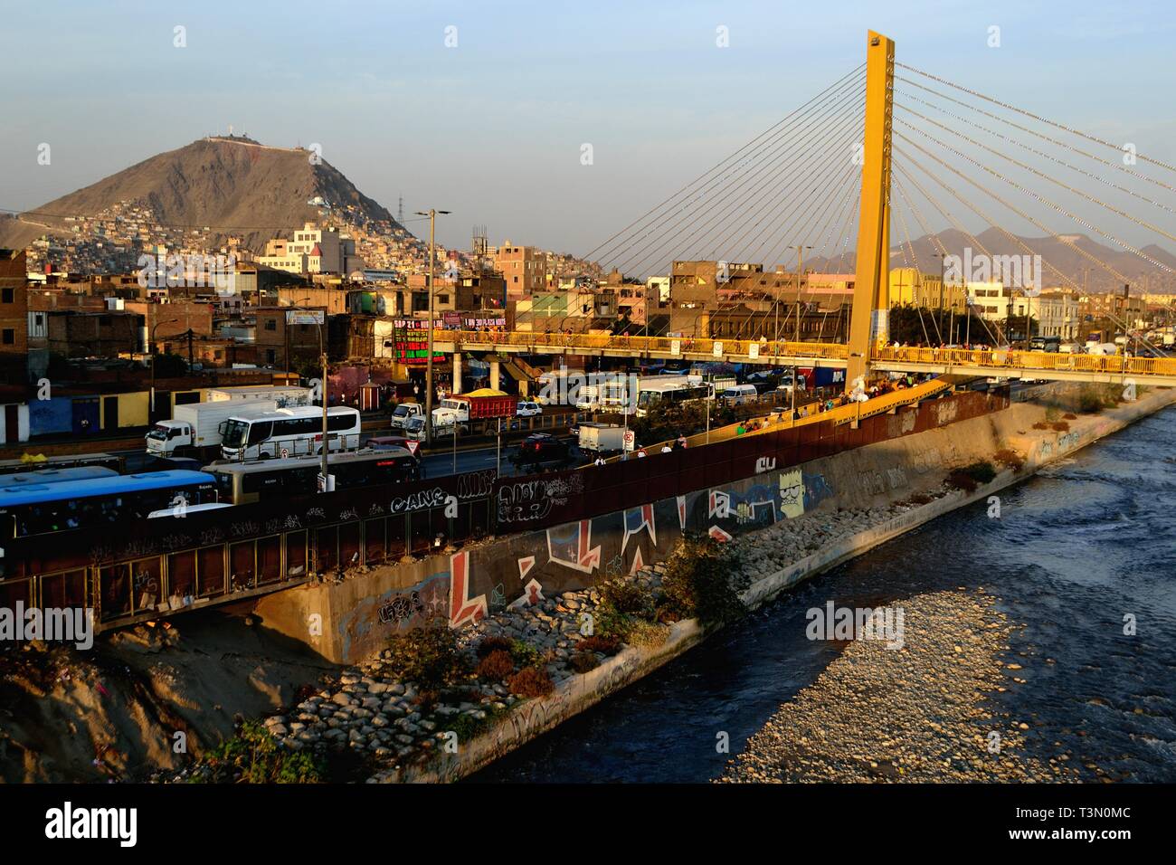 Rimac highway in LIMA. Department of Lima.PERU Stock Photo - Alamy
