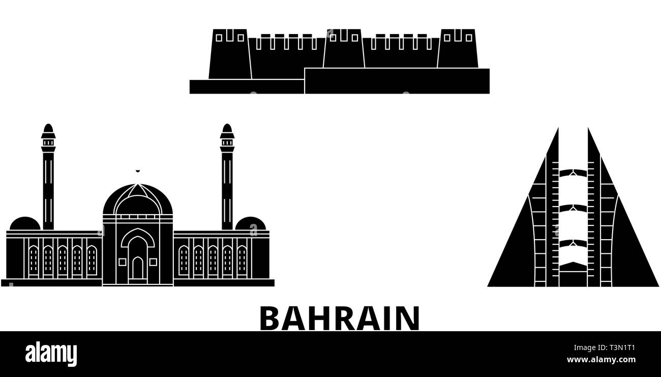 Manama city skyline black white hi-res stock photography and images - Alamy