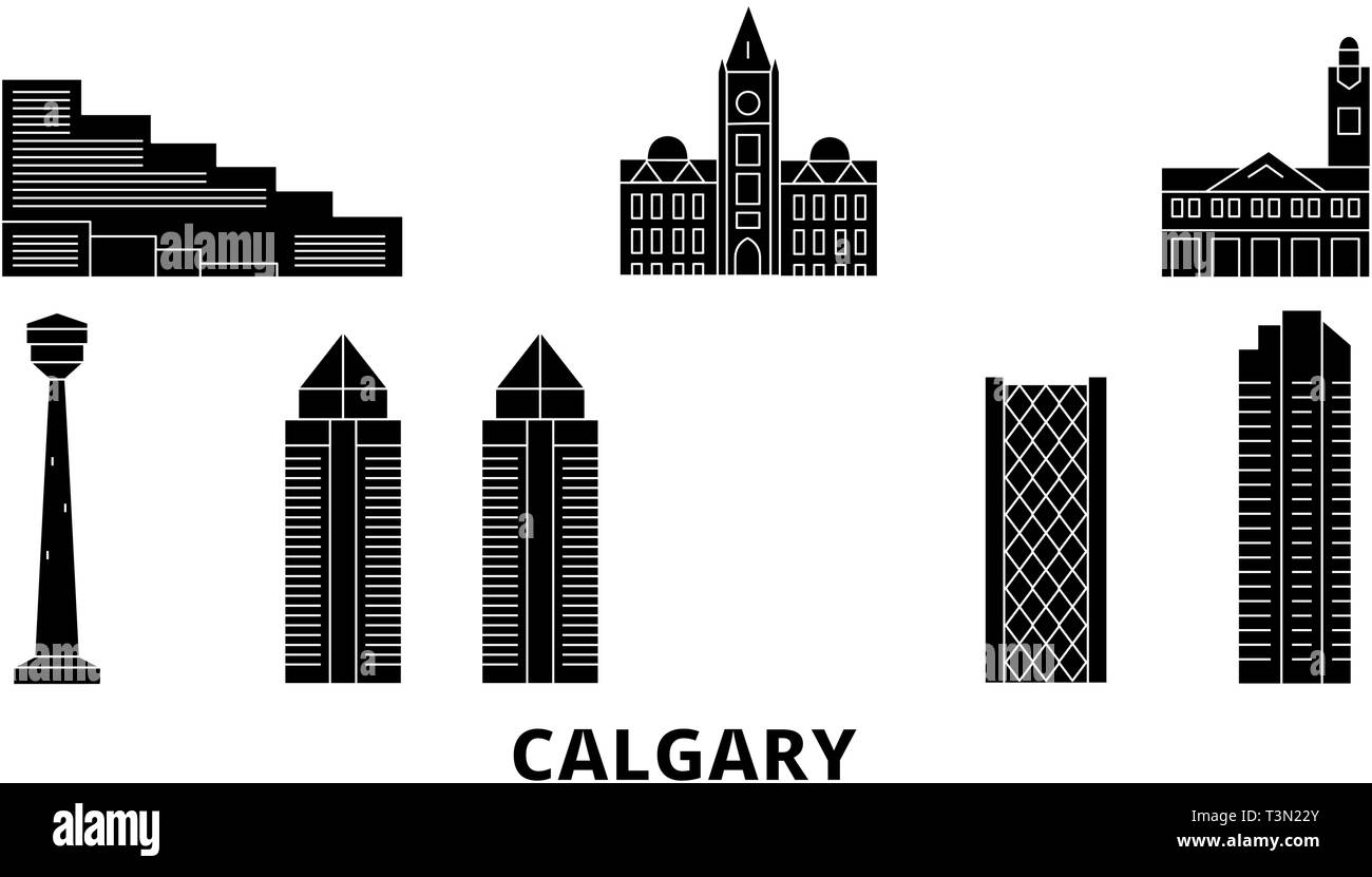 Calgary bow skyscraper skyline Stock Vector Images - Alamy