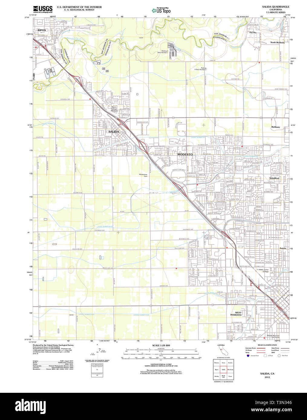 California historical map Cut Out Stock Images & Pictures - Alamy