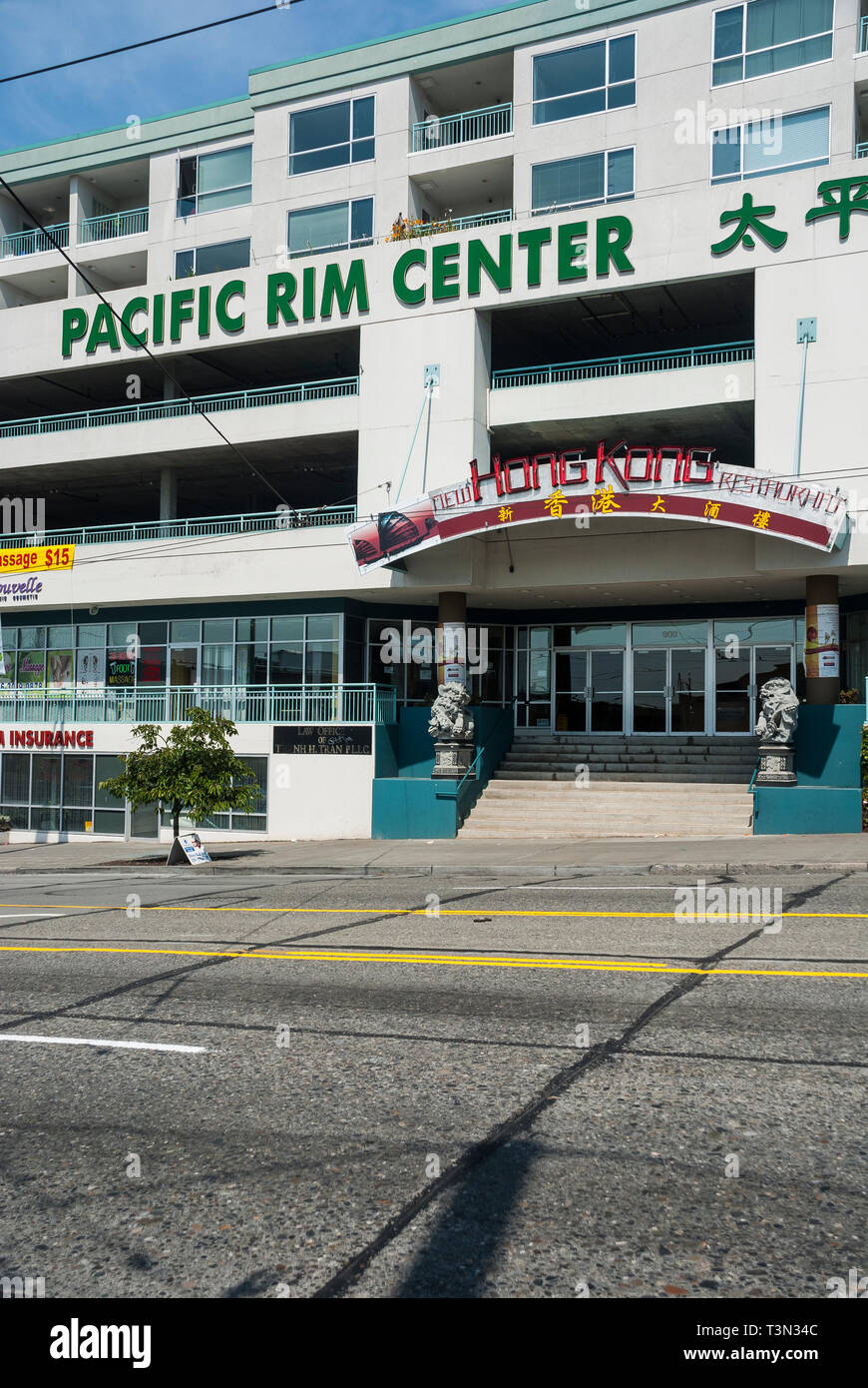 The Pacific Rim Center in the Seattle International District Stock ...