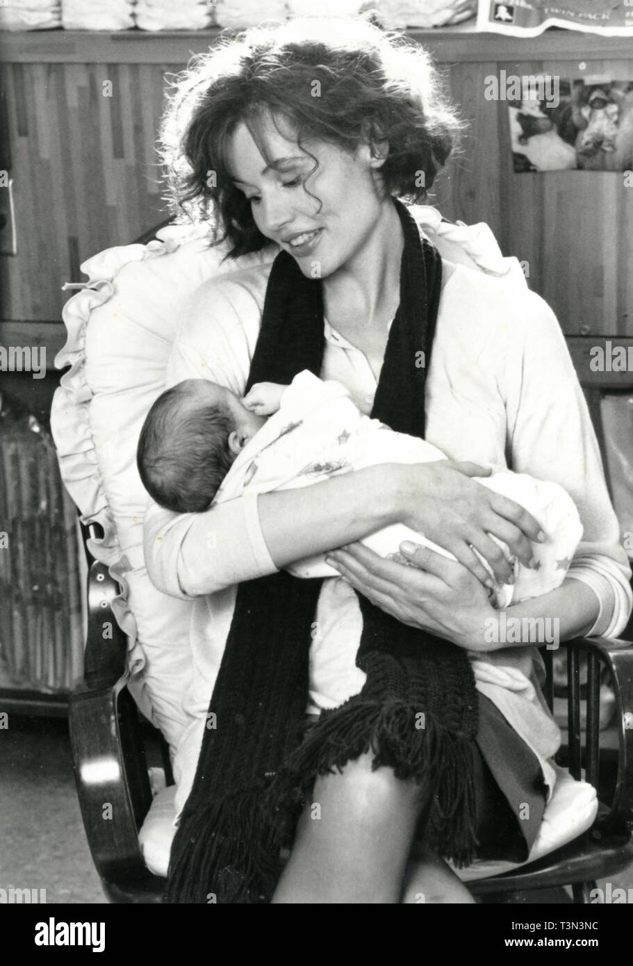 Actress Geena Davis in the movie Angie, 1994 Stock Photo - Alamy