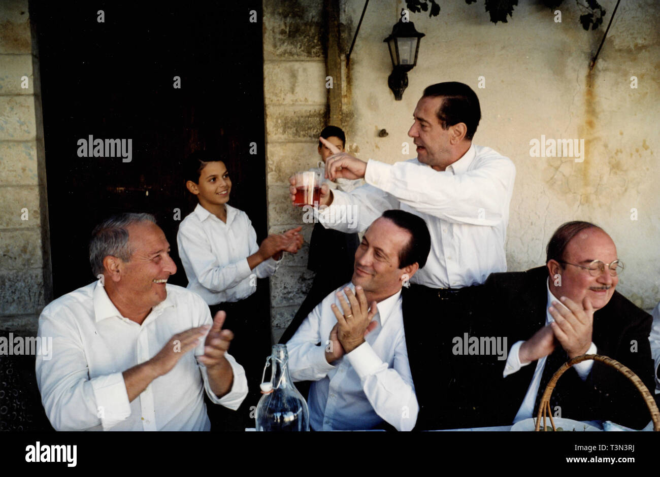 Scene from the Italian movie I Cento Passi, 1990s Stock Photo - Alamy