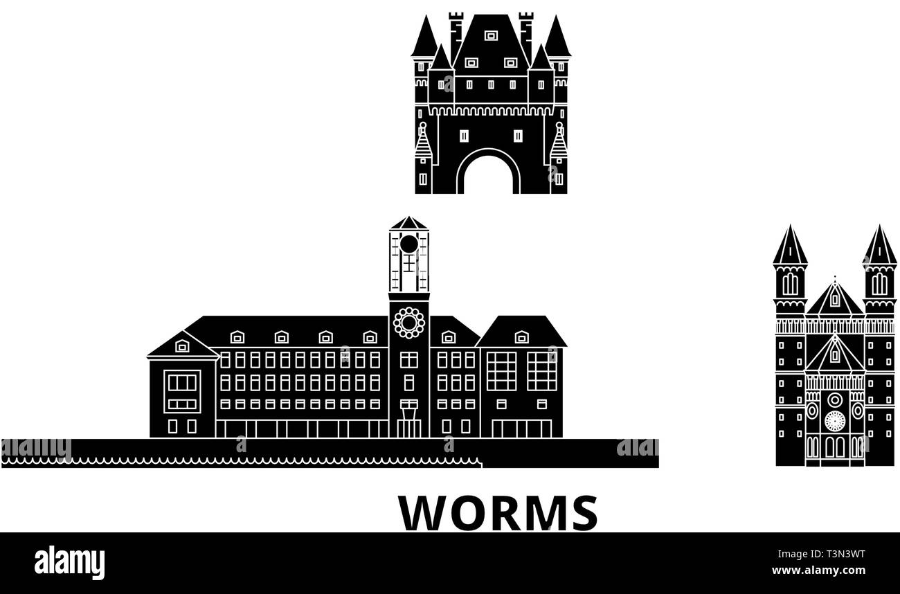 Worms germany historical Stock Vector Images - Alamy