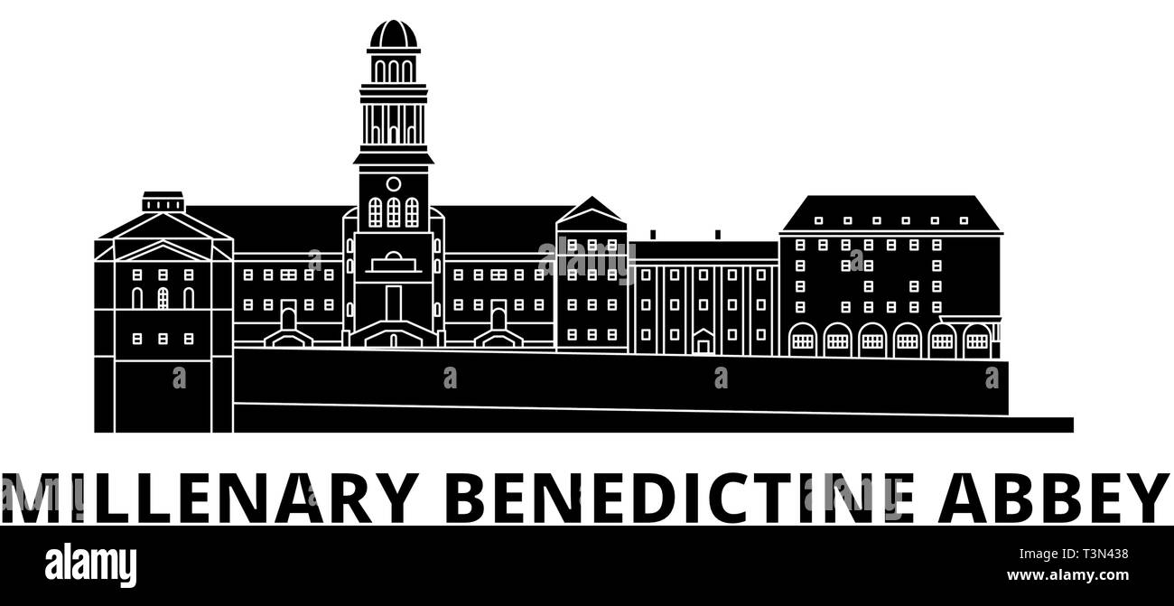 Abbey gate house Stock Vector Images - Alamy