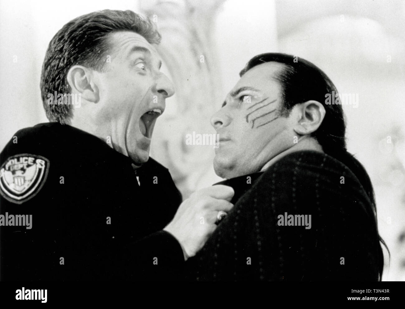 Italian actor Ezio Greggio in the movie Killer per Caso, 1990s Stock ...