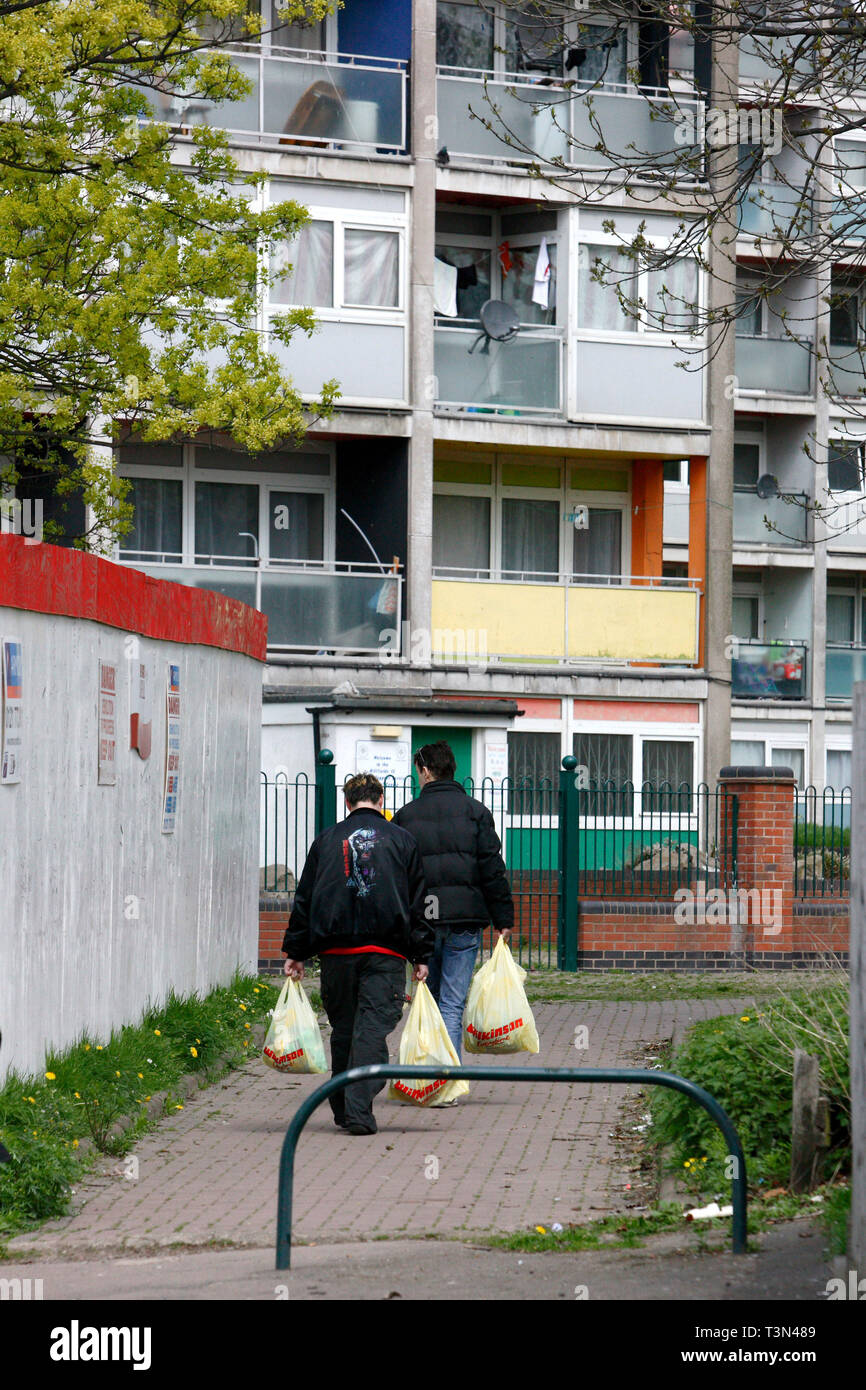 Coventry High Rise Flats Tower Blocks High Resolution Stock Photography ...