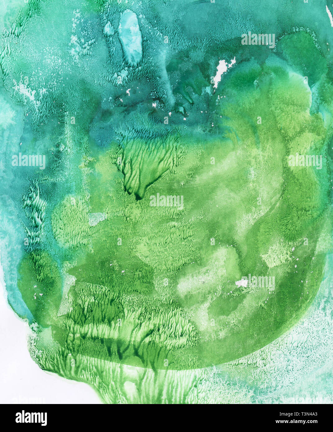 Watercolor abstract background, hand-painted texture, watercolor blue ...