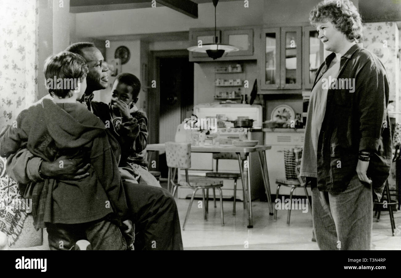 Actors Danny Glover and Brenda Fricker in the movie Angels in the ...