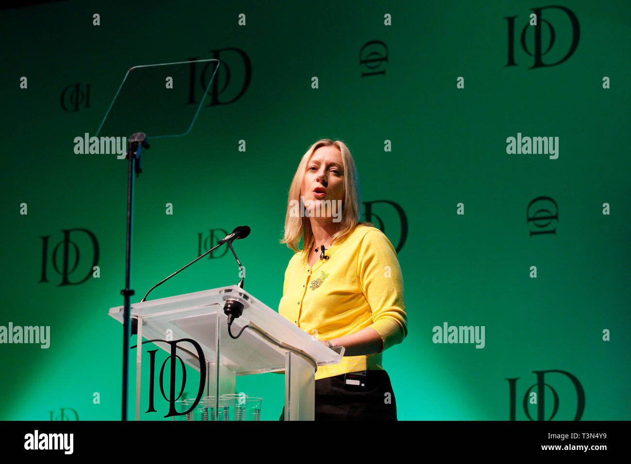 Jill McDonald CEO & President of McDonald’s UK. IOD Annual Convention ...