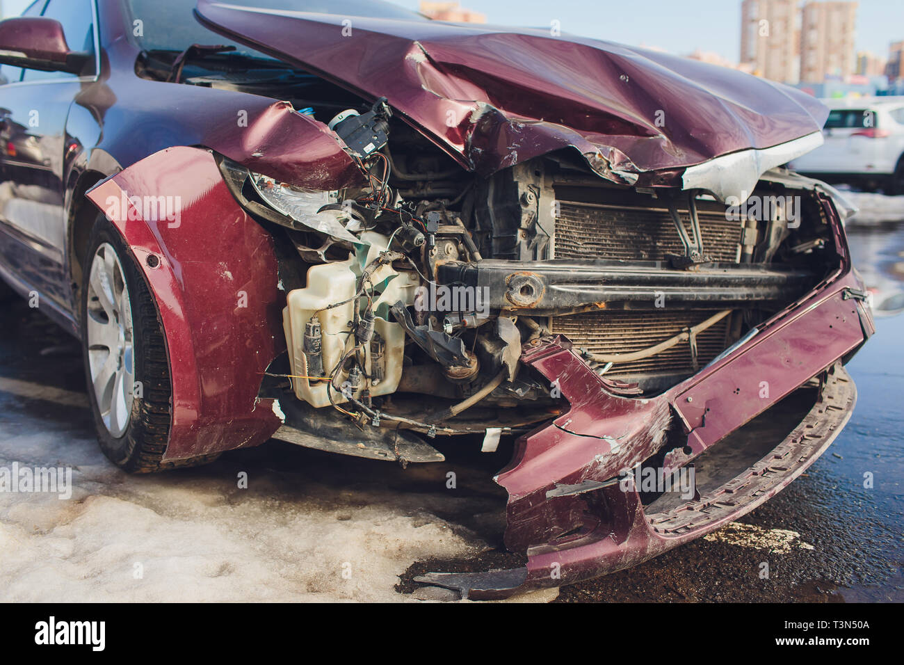 Rear End Collision High Resolution Stock Photography and Images - Alamy
