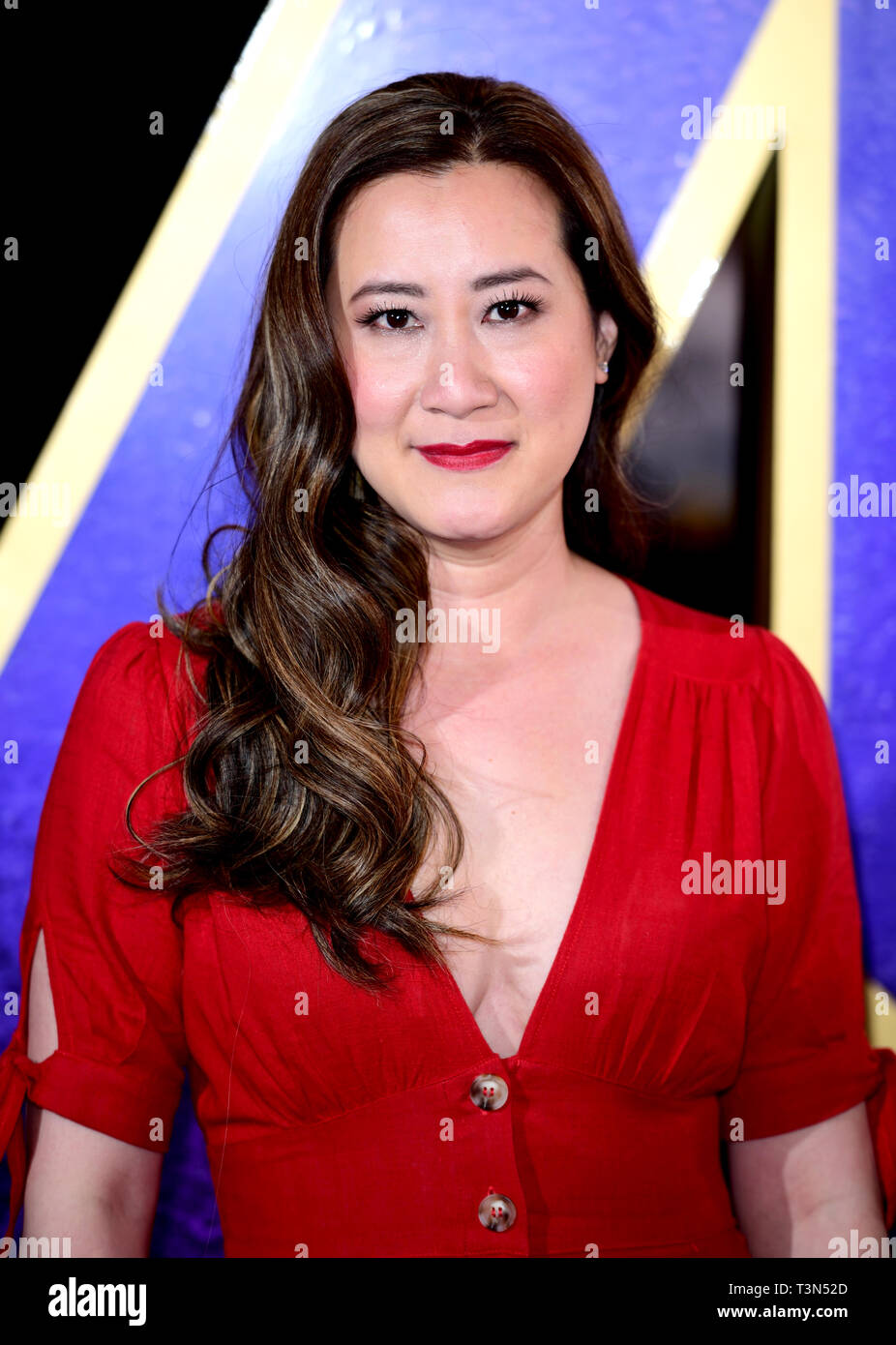 Trinh Tran attending the Avengers: Endgame fan event held at ...