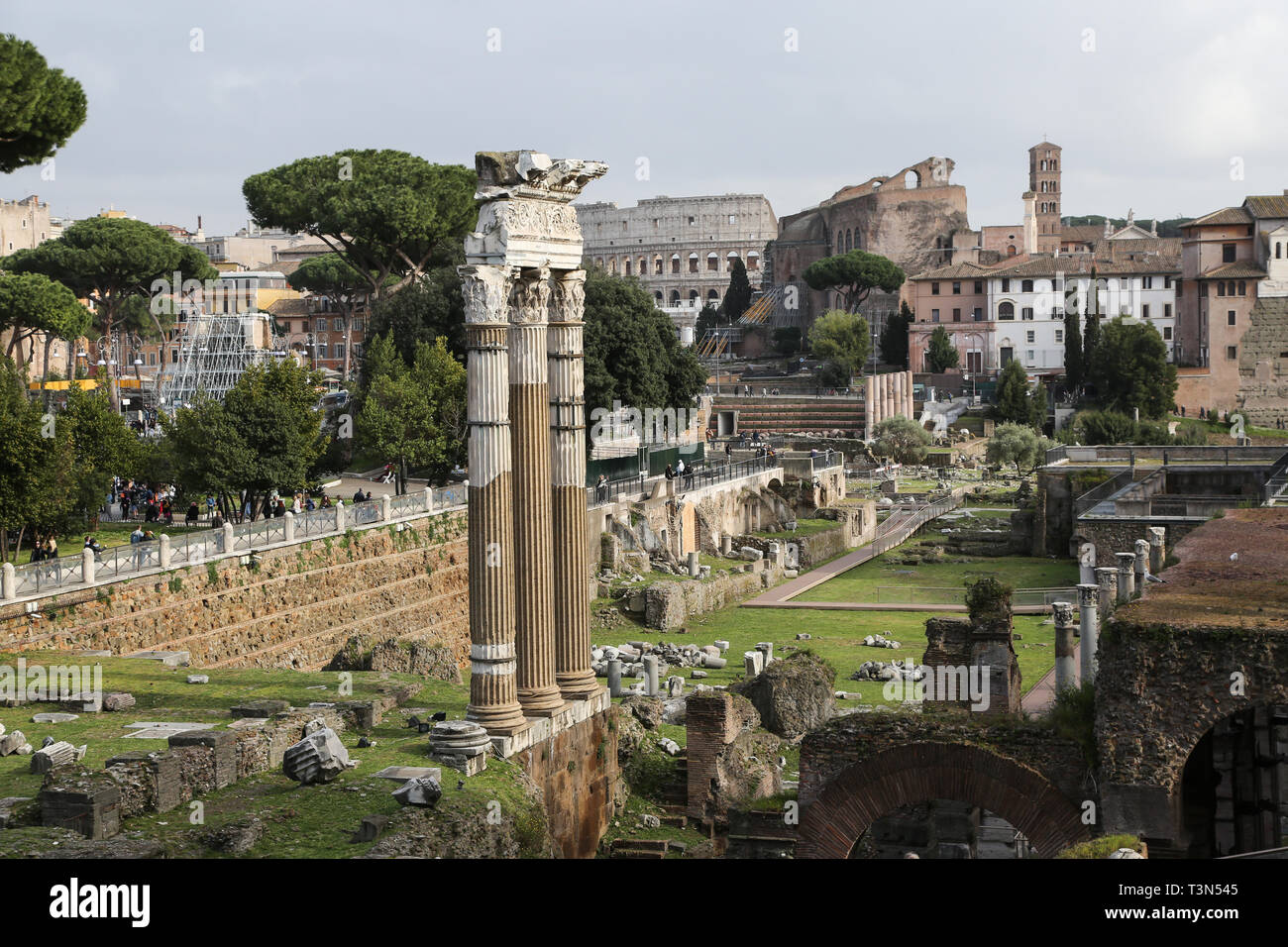 Forum iulium hi-res stock photography and images - Alamy