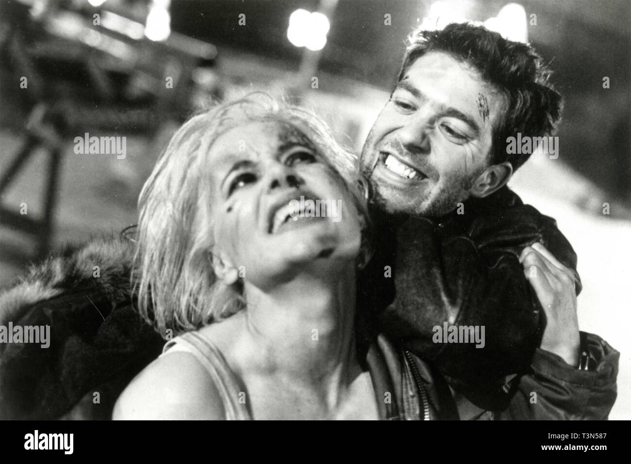 Geena Davis and Craig Bierko in the movie The Long Kiss Goodnight, 1996 ...