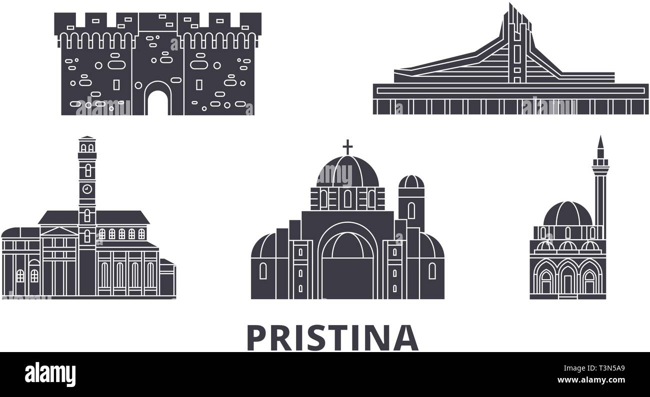 Pristina Stock Vector Images - Alamy