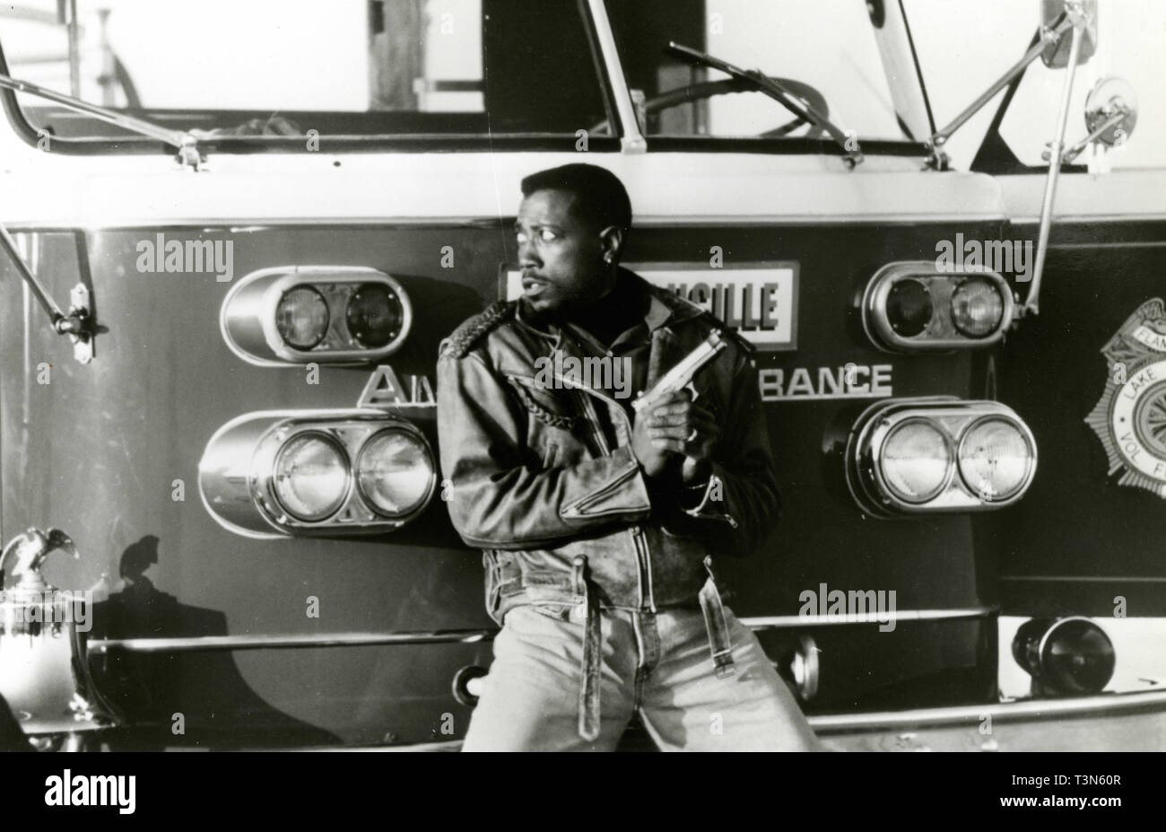 Actor Wesley Snipes in the movie Passenger 57, 1992 Stock Photo - Alamy
