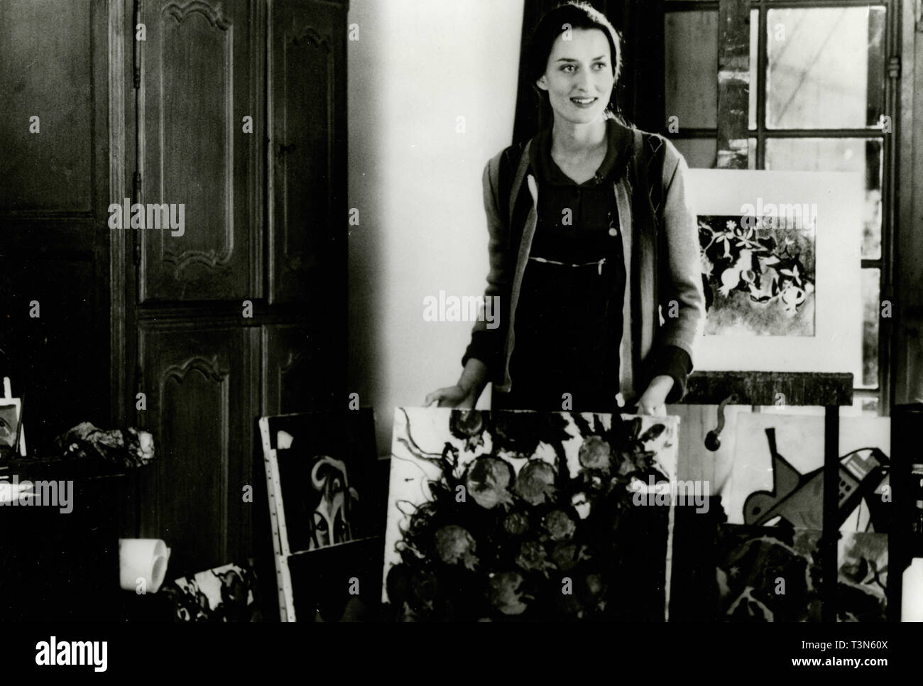 Actress Natascha McElhone in the movie Surviving Picasso, 1996 Stock ...