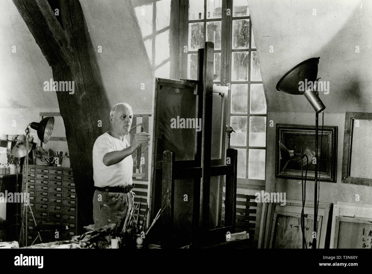 Actor Anthony Hopkins in the movie Surviving Picasso, 1996 Stock Photo ...