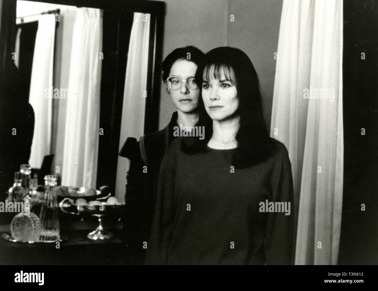 Actresses Barbara Hershey and Debra Winger in the movie Dangerous Woman ...