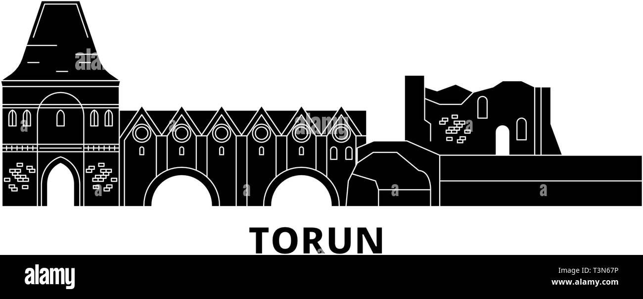Torun poland building facade Stock Vector Images - Alamy