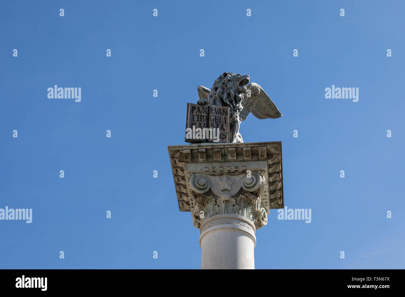 Winged lion of saint mark hi-res stock photography and images - Alamy