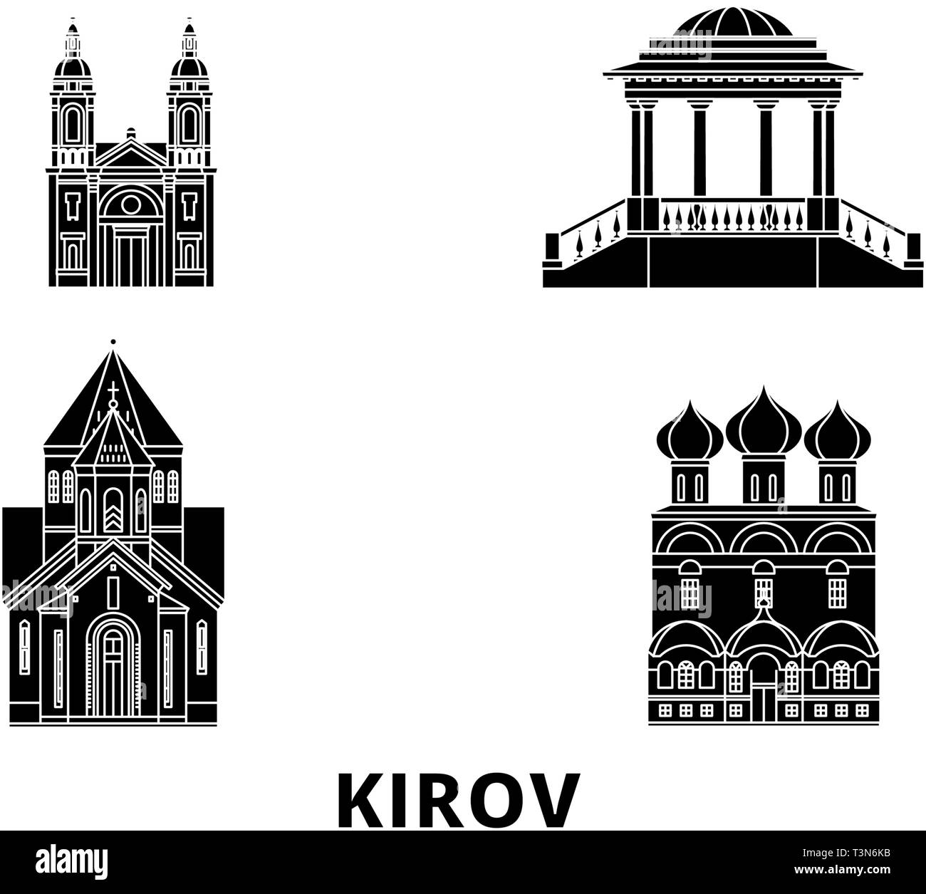 Russian city top view Stock Vector Images - Alamy