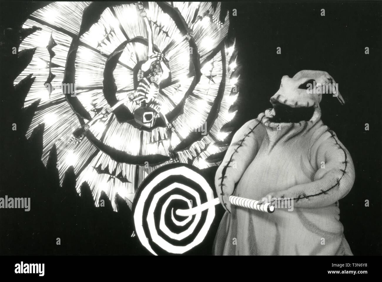 Scene from the animation movie The Nightmare Before Christmas, 1993 ...