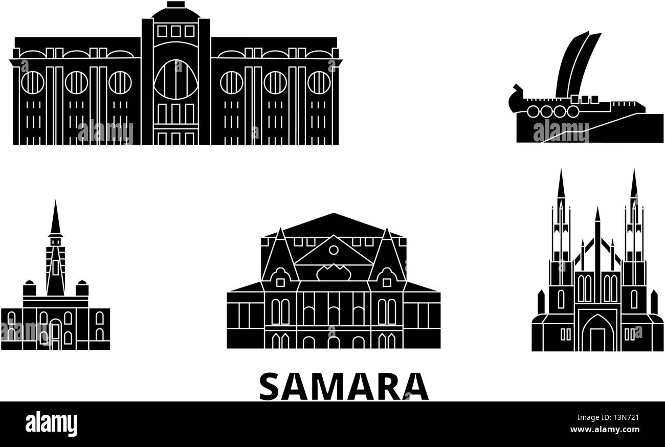 Samara russia view Stock Vector Images - Alamy