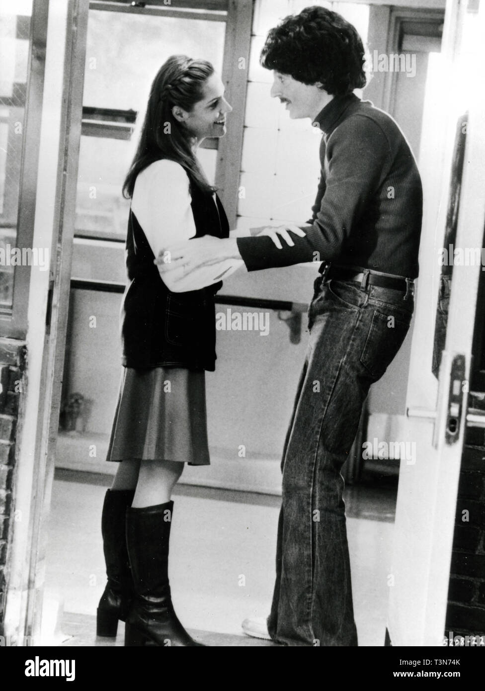 Mary McCormack and Howard Stern in the movie Private Parts, 1997 Stock ...