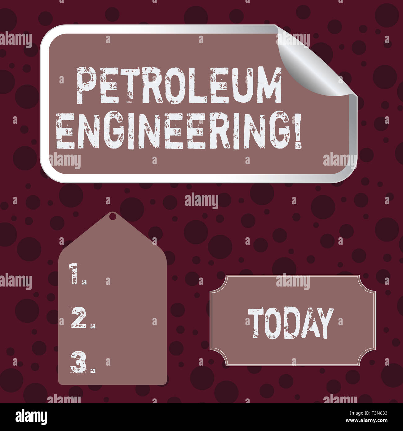 Conceptual hand writing showing Petroleum Engineering. Concept meaning ...