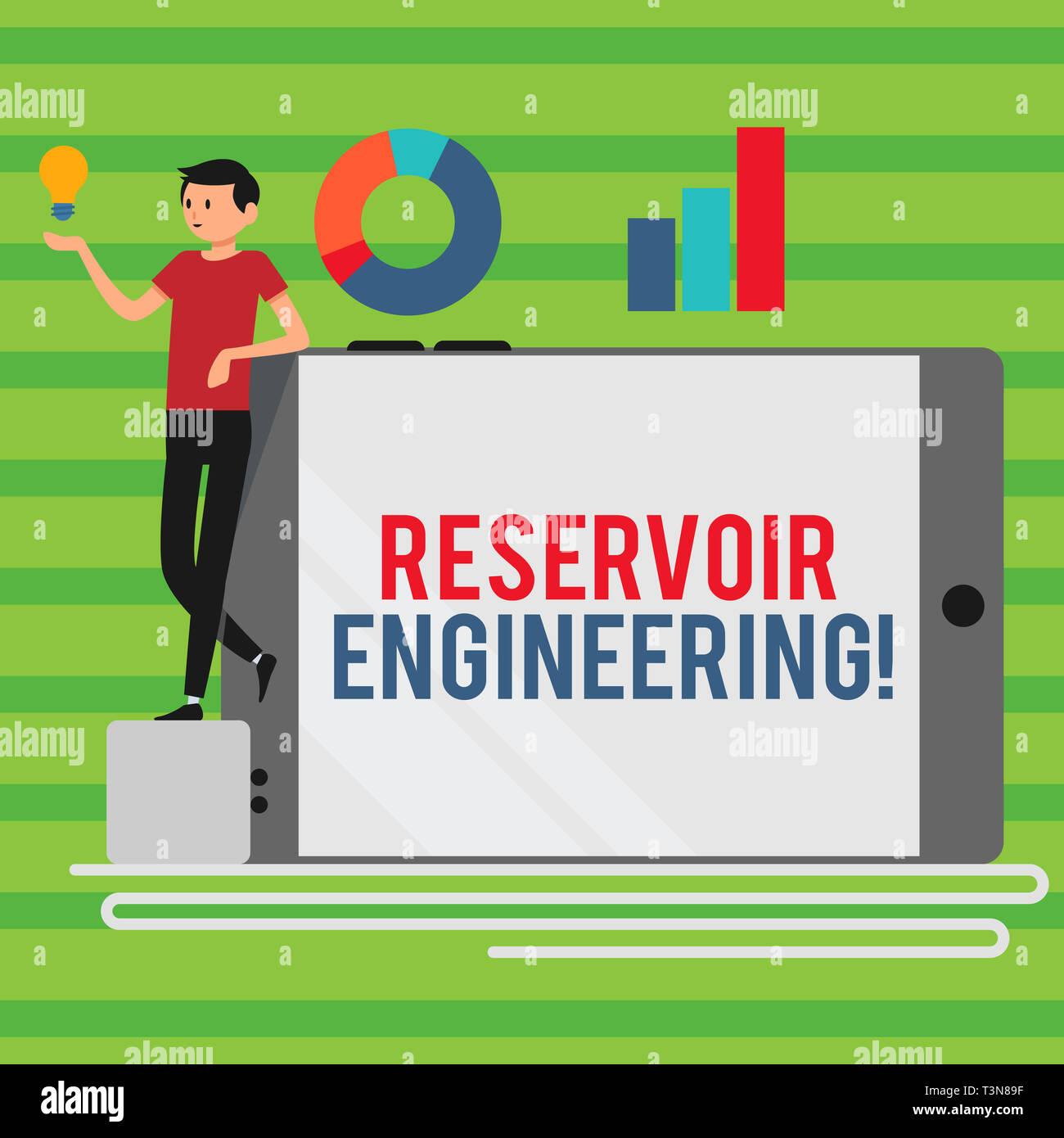 Word writing text Reservoir Engineering. Business photo showcasing ...