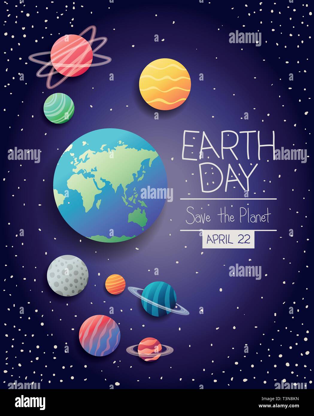 Neptun planet cartoon Stock Vector Images - Alamy