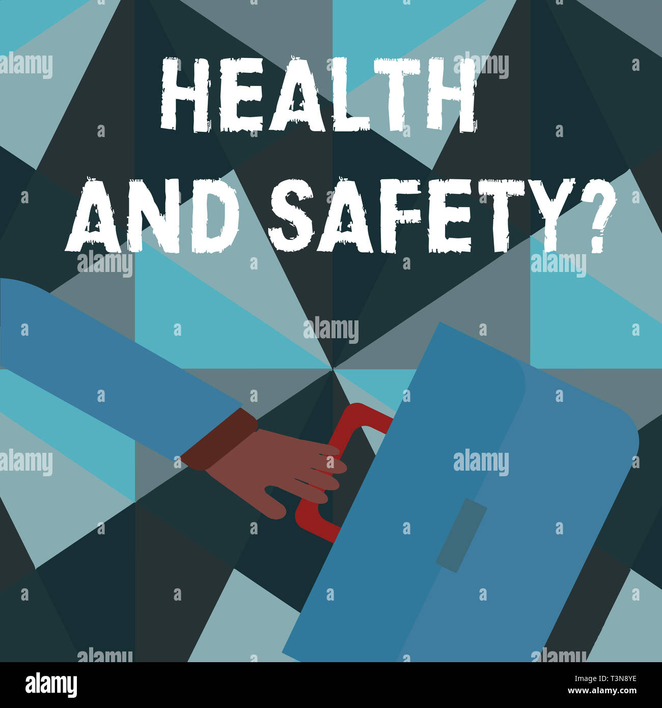 Word writing text Health And Safety Question. Business photo showcasing ...