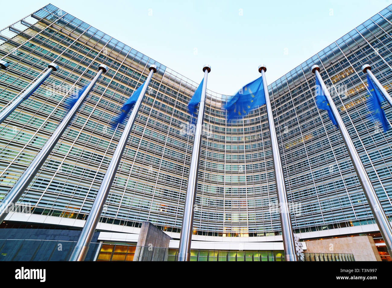 Eu Headquarters Building Brussels High Resolution Stock Photography and ...