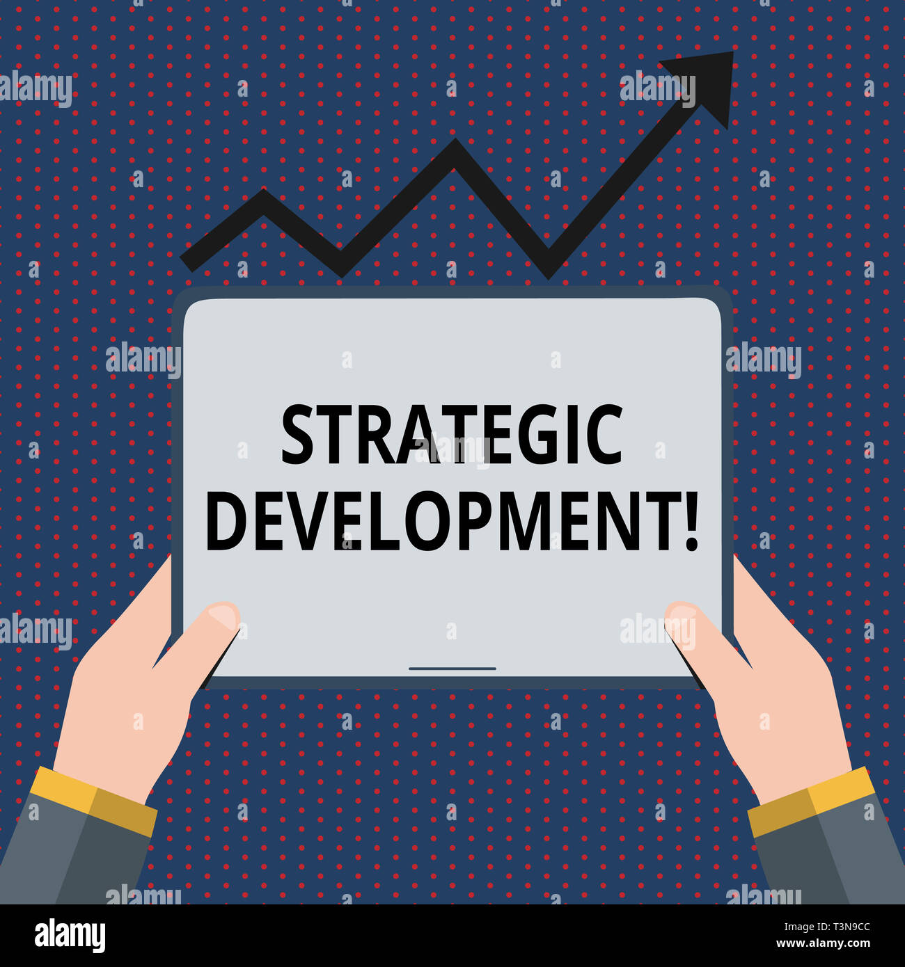 Conceptual hand writing showing Strategic Partnership. Concept meaning ...