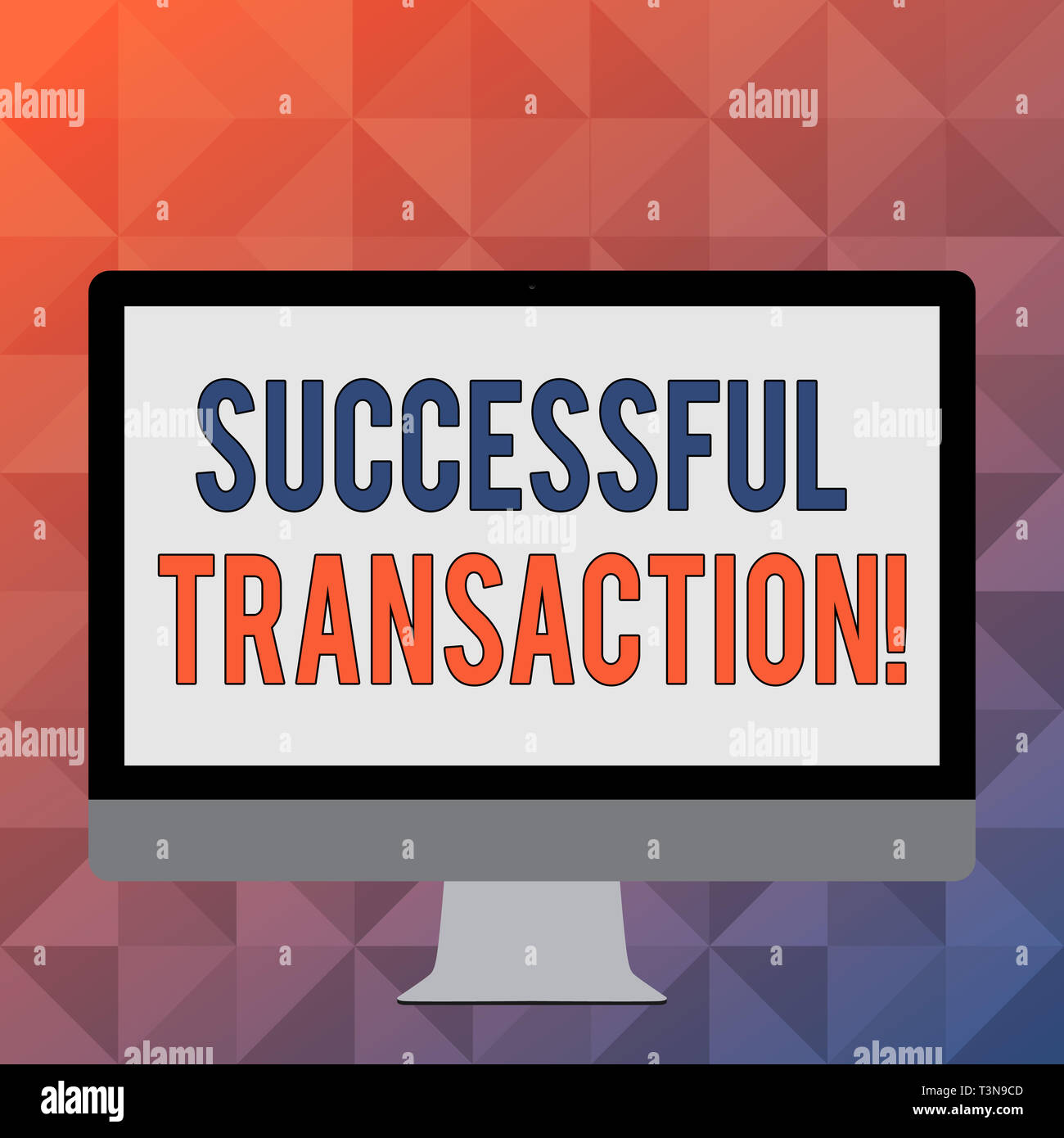 Handwriting Text Writing Successful Transaction Conceptual Photo